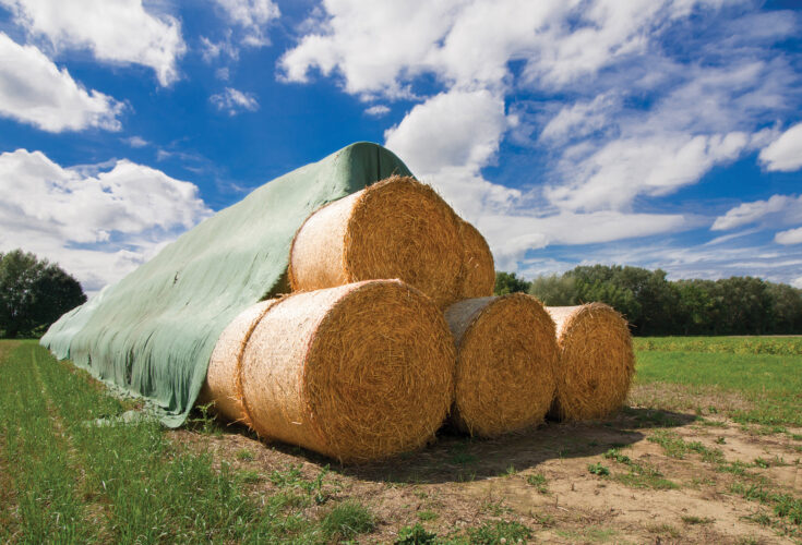 Outdoor Hay Storage Solutions - Grit
